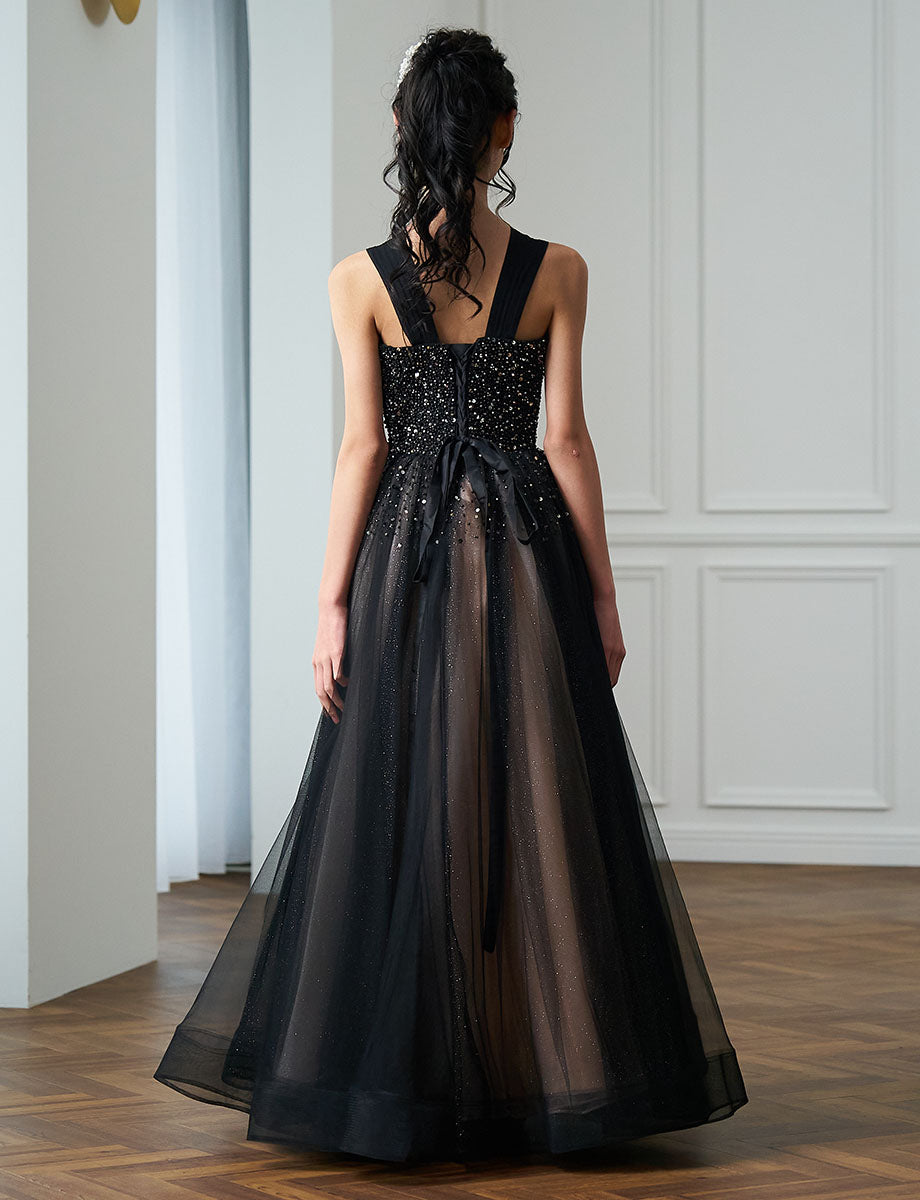 中学生 ピアノ発表会ドレス・ジュニア コンクールドレスにお薦めピンクベージュロングドレス｜TWJ9303-PKBE – TWEED DRESS